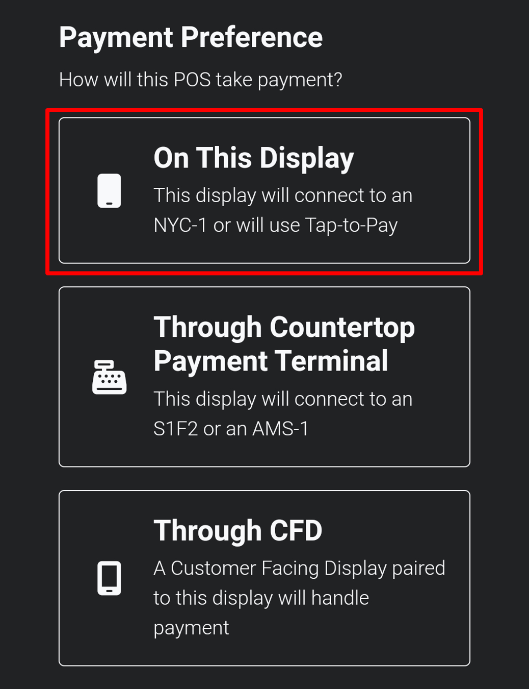 Activate GoTab POS as Terminal