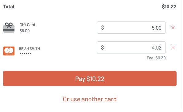 How to Pay with a Gift Card
