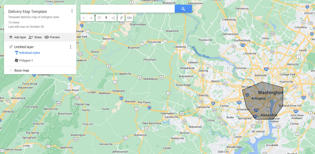 How To Create A Delivery Map