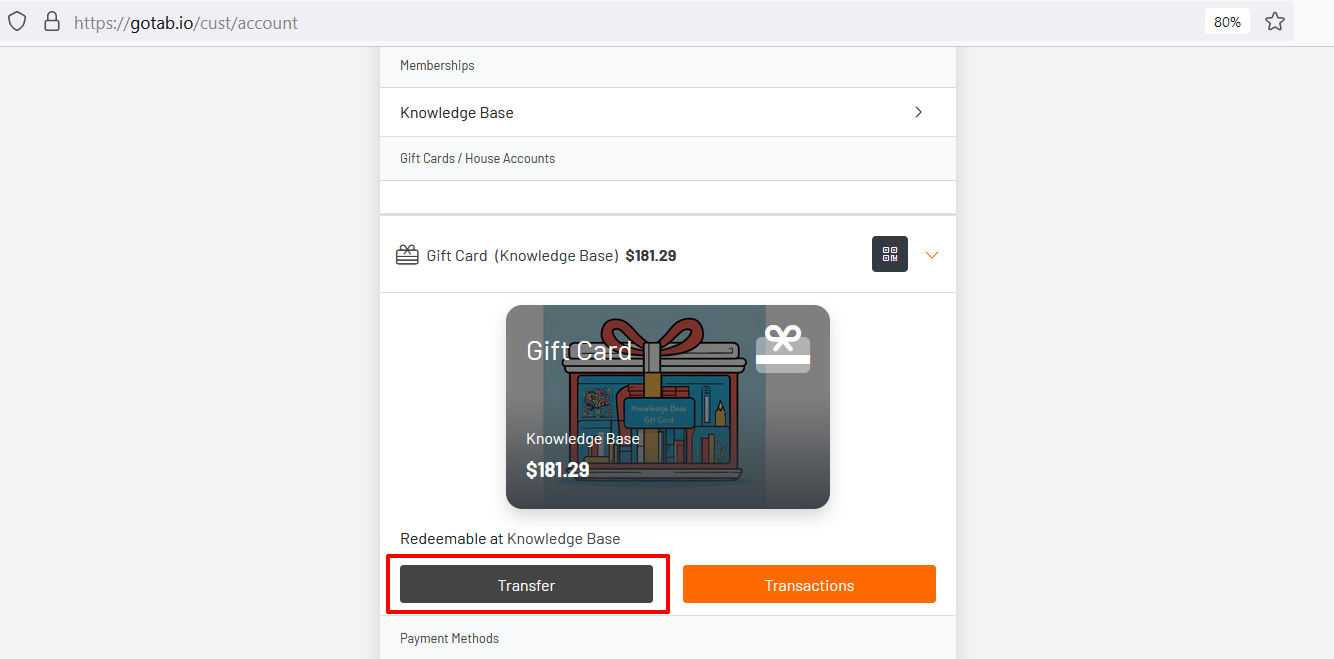 How to Transfer Your Gift Cards