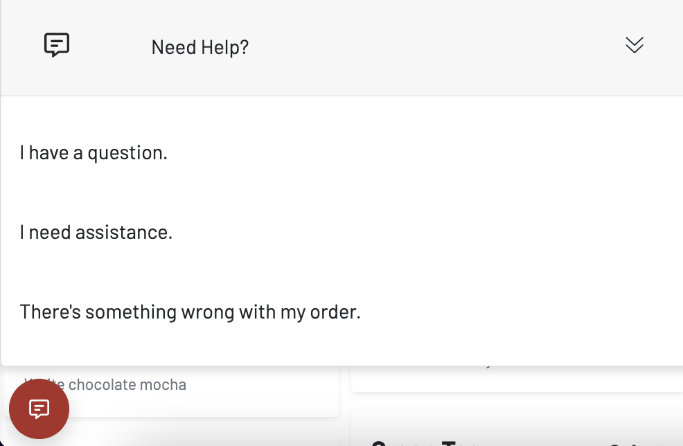 Guest Help Button