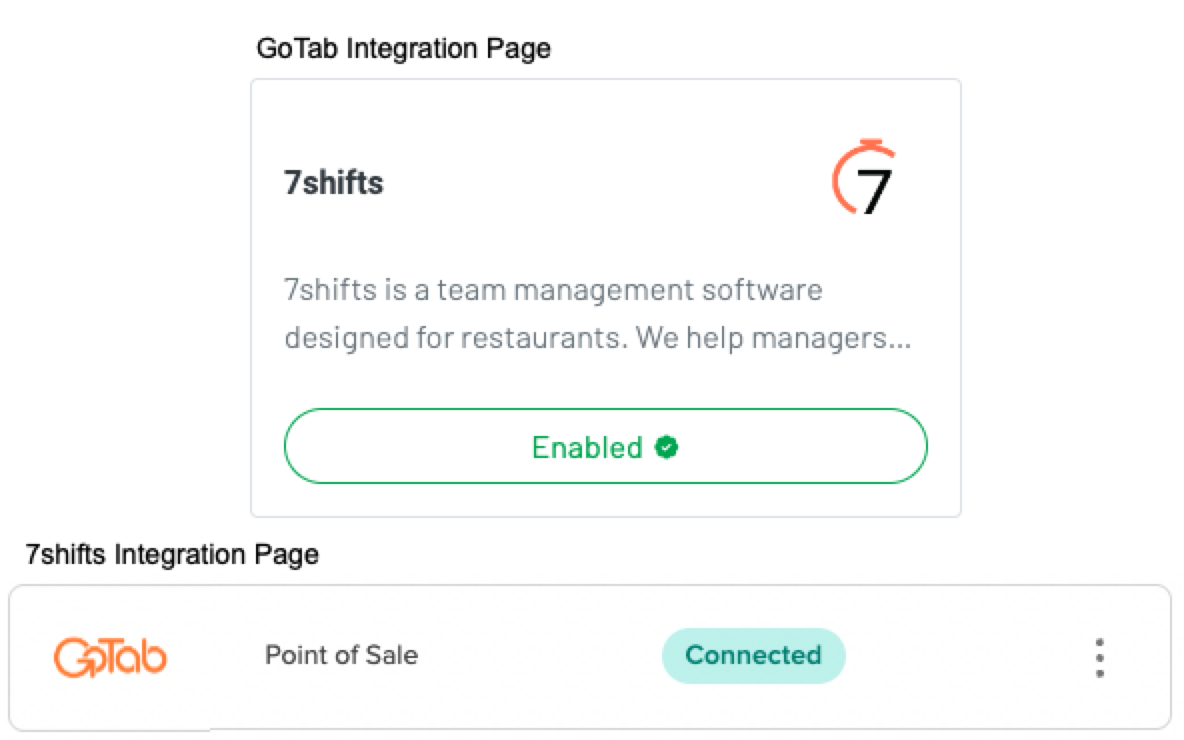 How to enable the 7shifts Integration